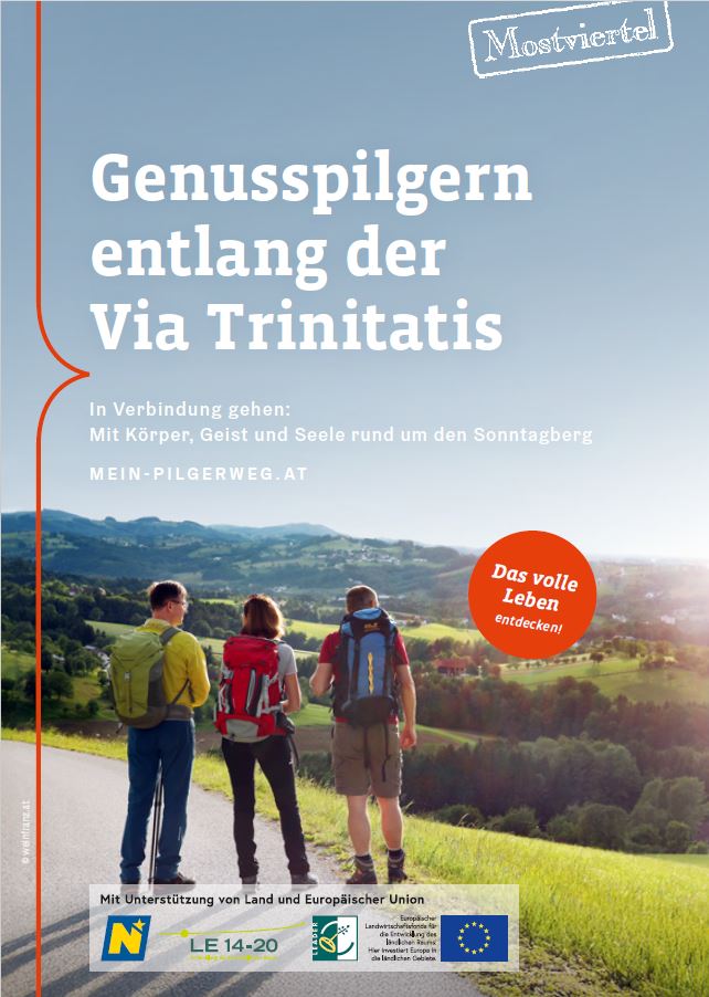 Genusspilgern entlang der Via Trinitatis - Prospekte bestellen