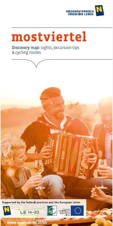 Mostviertel discovery map (English) - Ordering Brochures